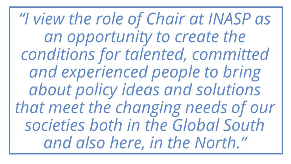 Why I’m excited to join INASP: Introducing INASP’s new Chair – INASP Blog